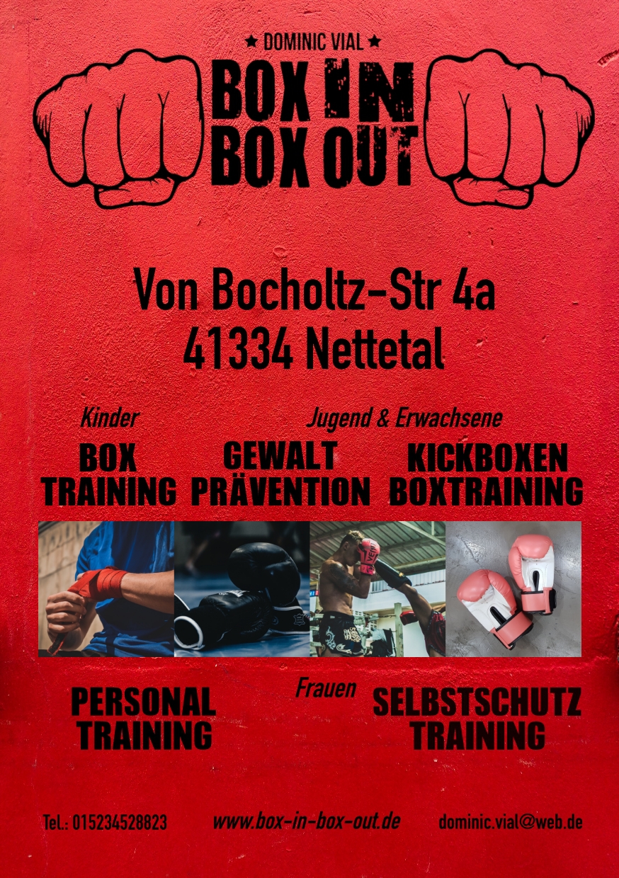 Box In Box Out - Boxen Erwachsene